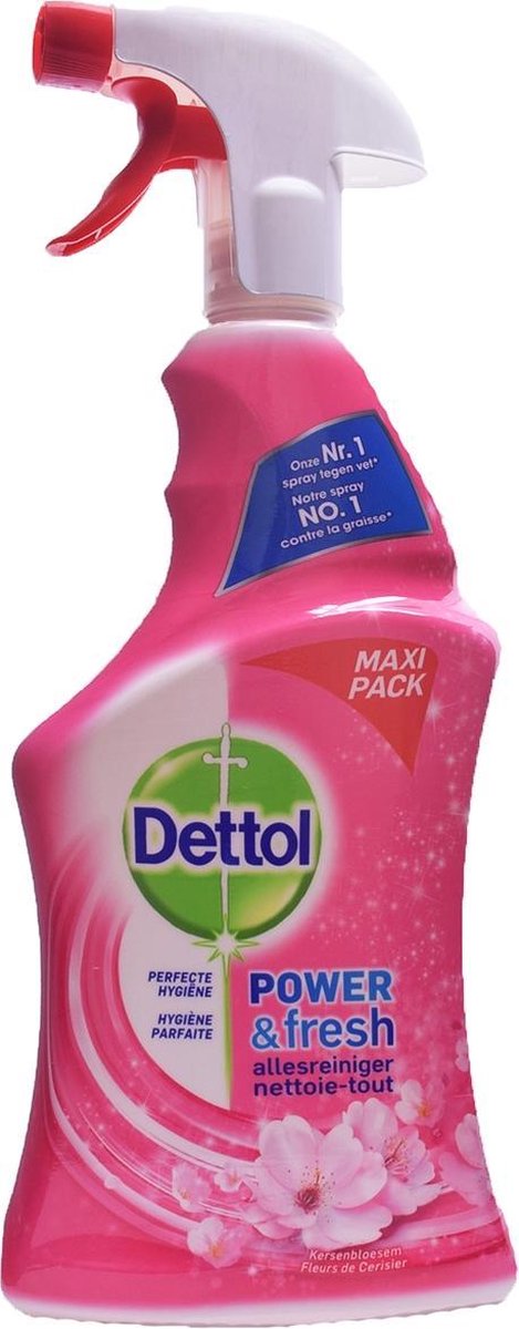 Dettol Power&Fresh Allesreiniger Spray VOORDEELVERPAKKING 12x 750ml ...
