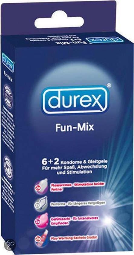 Durex Fun Mix 12 X 6 | bol.com