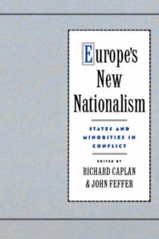 Europe's New Nationalism | 9780195091496 | John Feffer | Boeken | bol