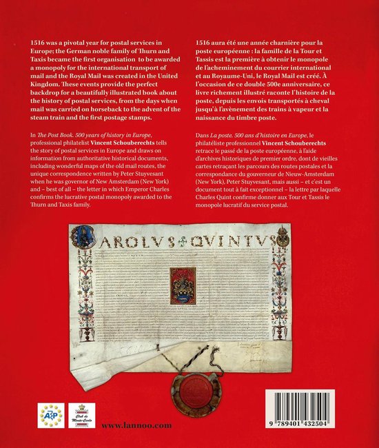 The Post Book: 500 years of history in Europe ; La Poste: 500 ans d ...