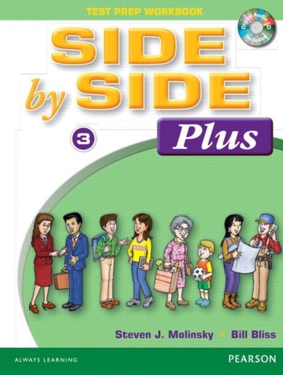 Side By Side Plus 3 Test Prep Workbook with CD | bol.com