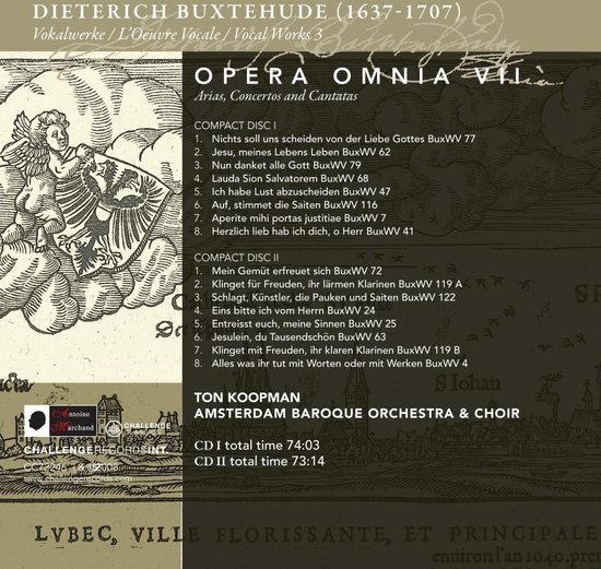 Opera Omnia ViI - Vocal Works 3, Ton Koopman | Muziek | bol