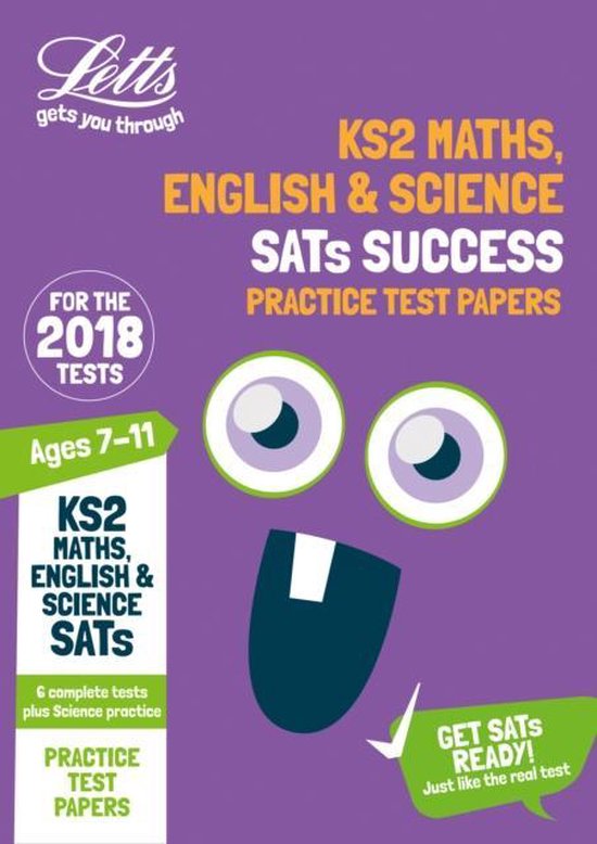 KS2 Maths, English and Science SATs Practice Test Papers, Letts Ks2 ...