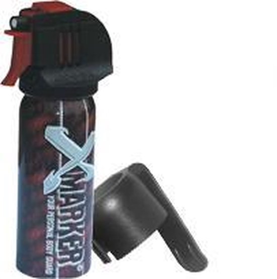 X-marker zelfverdedigingsspray, inclusief broekclip | bol