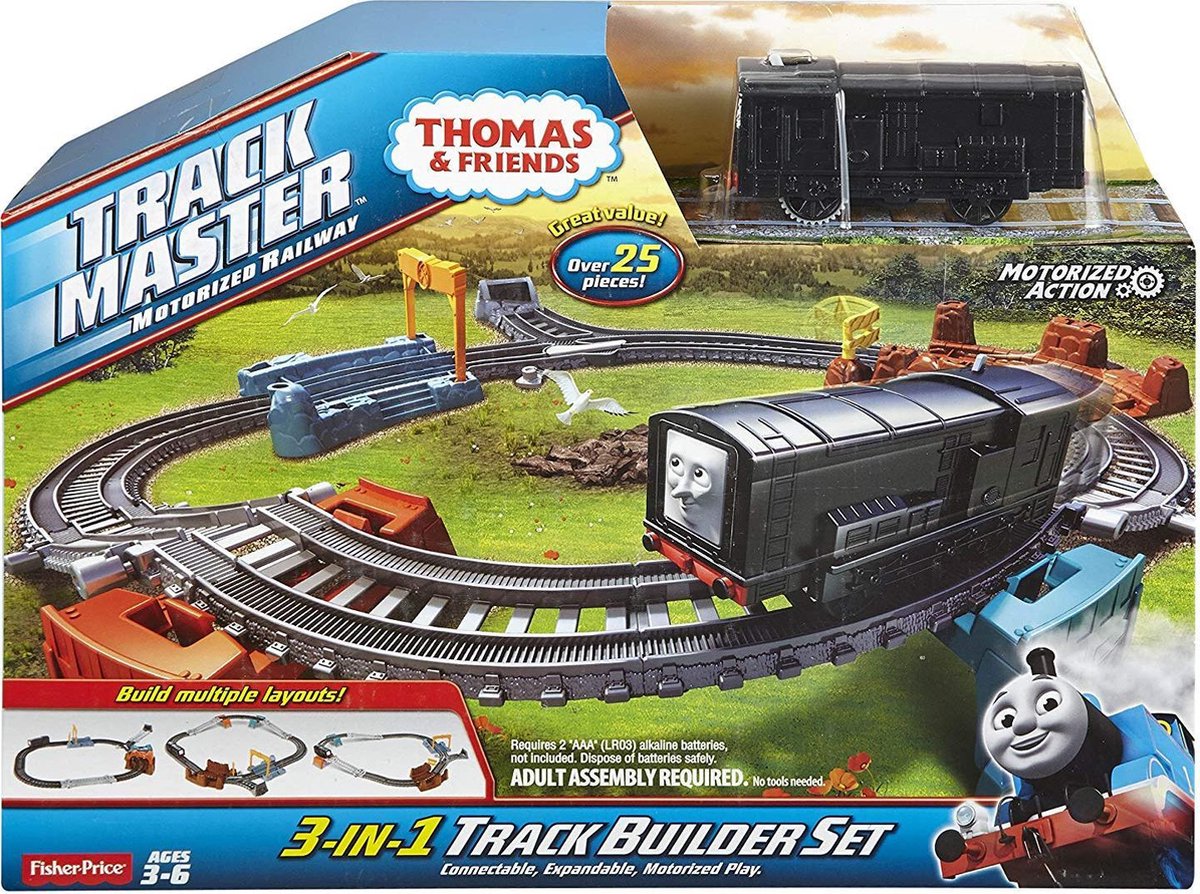 Thomas de trein Trackmaster - 3 in 1 Track Builder Set | bol.com