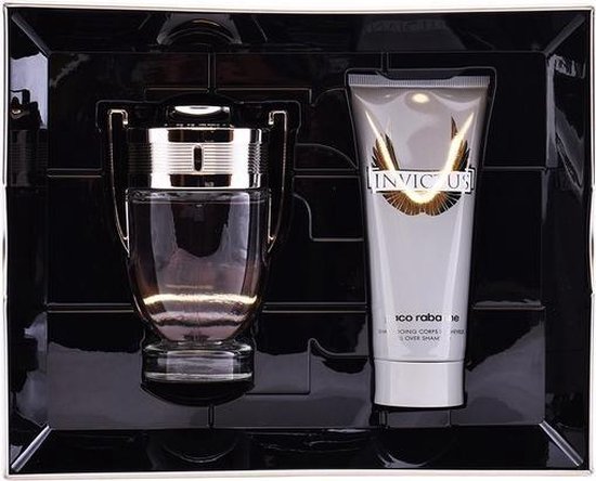 Paco Rabanne - Invictus Gift Set EDT 100 ml and shower gel 100 ml ...