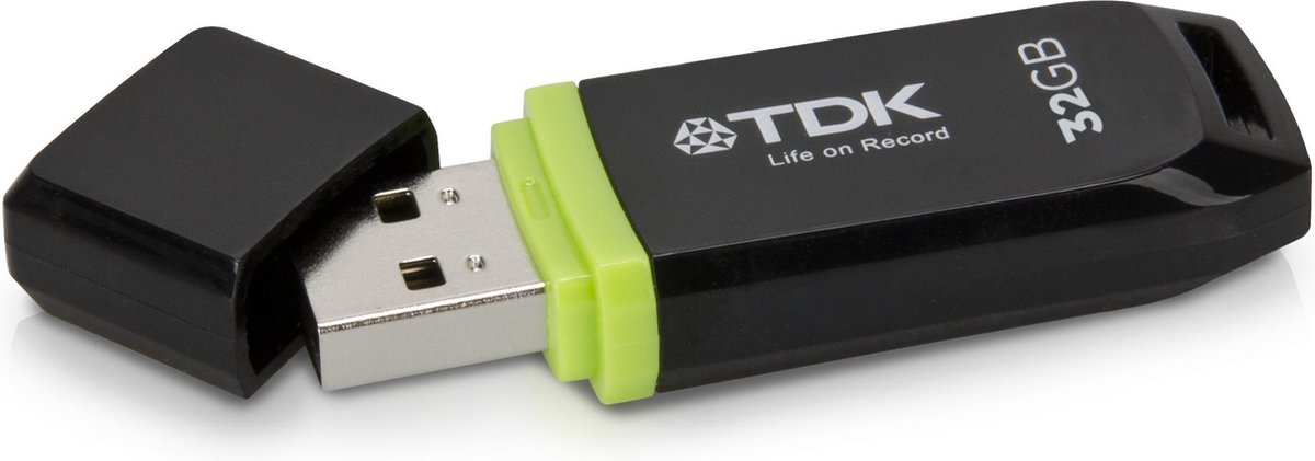 TDK TF10 32GB 32GB USB 2.0 Zwart USB flash drive | bol.com