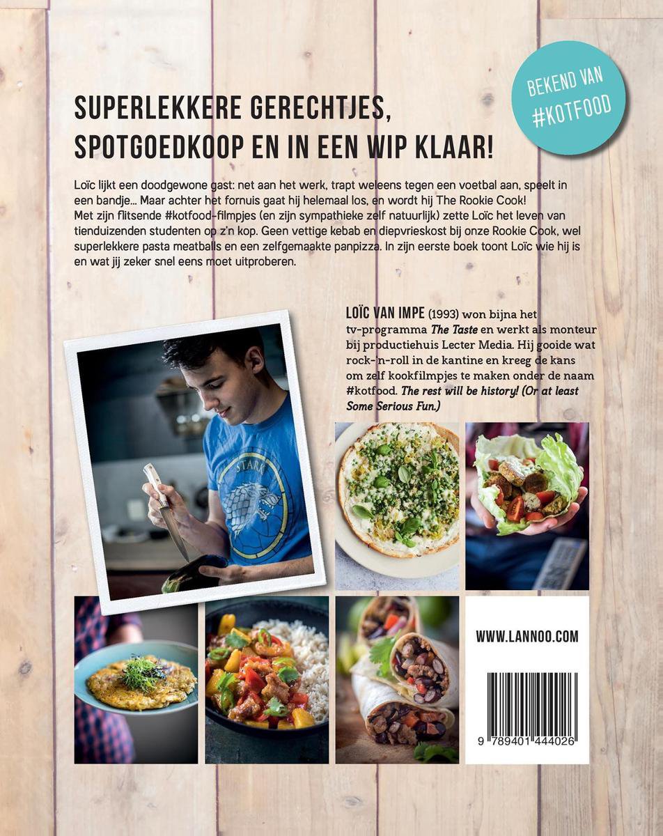 Loïc The Rookie Cook (ebook), Loïc van Impe | 9789401445306 | Boeken ...