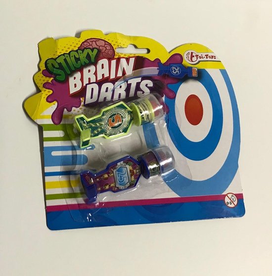 Sticky Brain Darts Geel / Blauw | bol.com