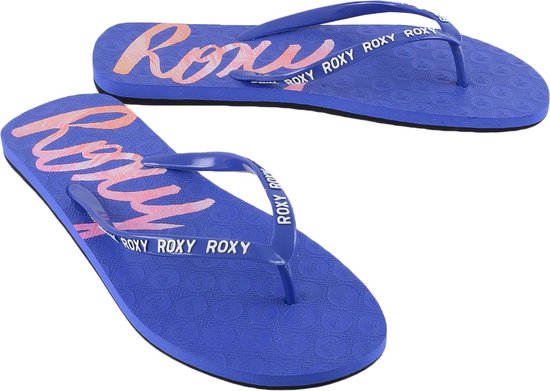 Roxy Corpo - Slippers - Vrouwen - Maat 38 - Paars/Roze | bol.com