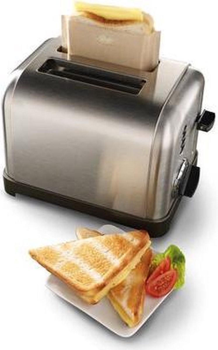 Tosti's in broodrooster maken met tosti zakjes - AllinMam.com
