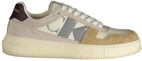 Kaylee Sneaker Casual Style BeigeGrey | bol