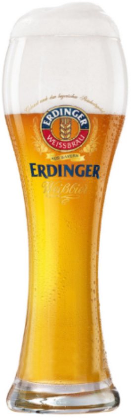 Erdinger Weizen Bierglas 50cl | bol