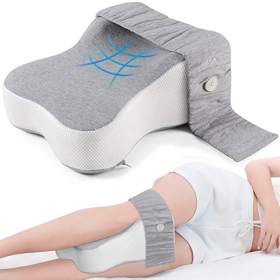 Good4You Kniekussen Voor in Bed – Zijslaapkussen – Beenkussen ...