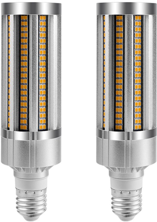 LED Corn/Mais Lamp E27 Fitting - 2 Stuks - 15W - 3000K - Warm Wit ...