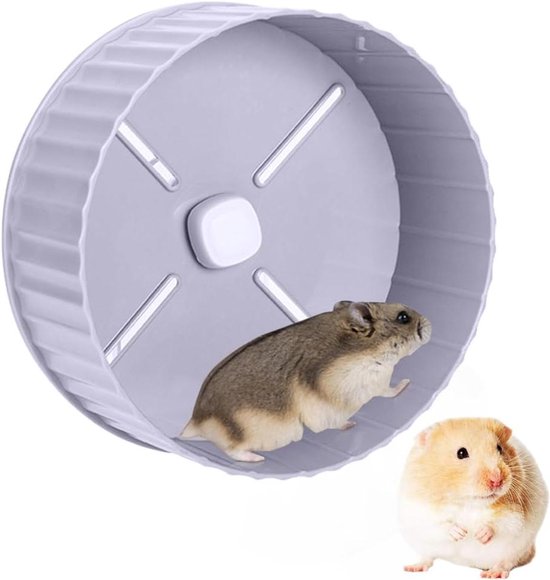 Hamster Exercise Wheel - Silent Running Spinner for Hamsters, Gerbils ...
