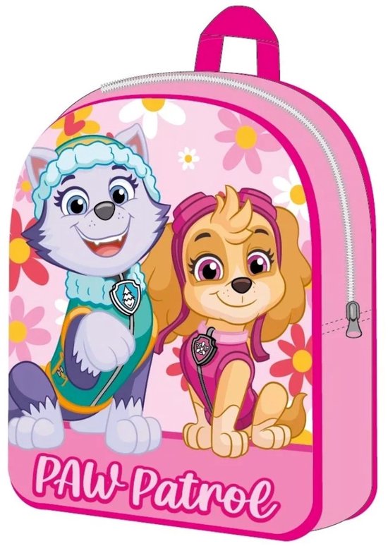 Paw Patrol Skye & Everest roze rugzak 30cm | bol