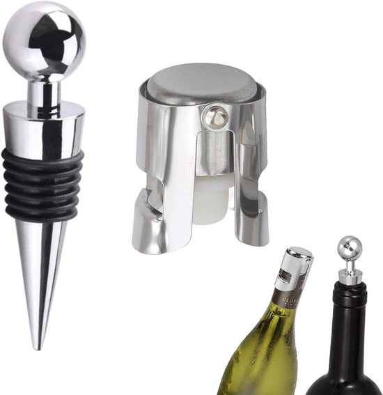 2 Pcs Champagne Bottle Cap - Champagne Clasp - Wine Cap - Bottle Cap ...