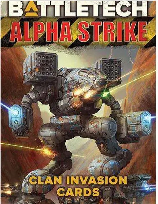 BattleTech: Alpha Strike Clan Invasion Cards - Engels - Catalyst Game Labs | bol