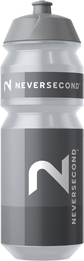 Neversecond | Tacx Shiva Water Bottle | Bidon | 750 ML | | - | bol