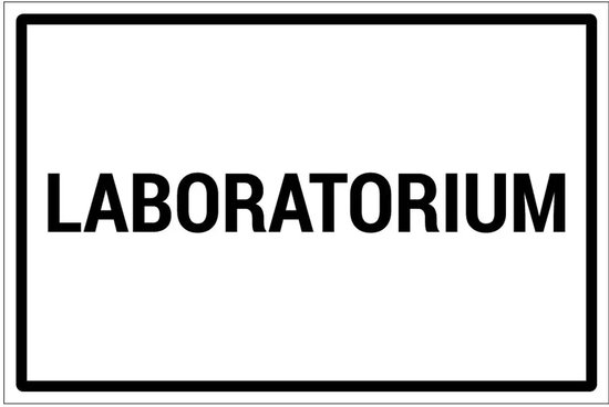 Laboratorium bord - Sign Again - 18 x 12 cm | bol