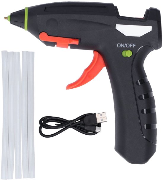 Lijm Mini Draadloze USB Hot Lijmpistool Lijm Draadloze Lijm Oplaadbare ...