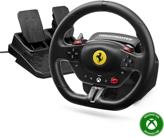 Thrustmaster T98 Ferrari 296 GTS - Racestuur met pedalen voor Xbox ...