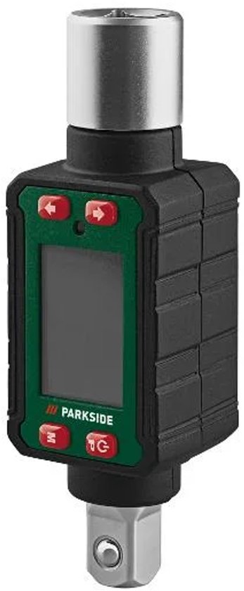 PARKSIDE Digitale momentsleutel adapter - 20-200 Nm - LCD display ...