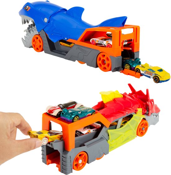 Hot Wheels Monsterlijke Vrachtwagens + 10 Metalen Auto's | bol