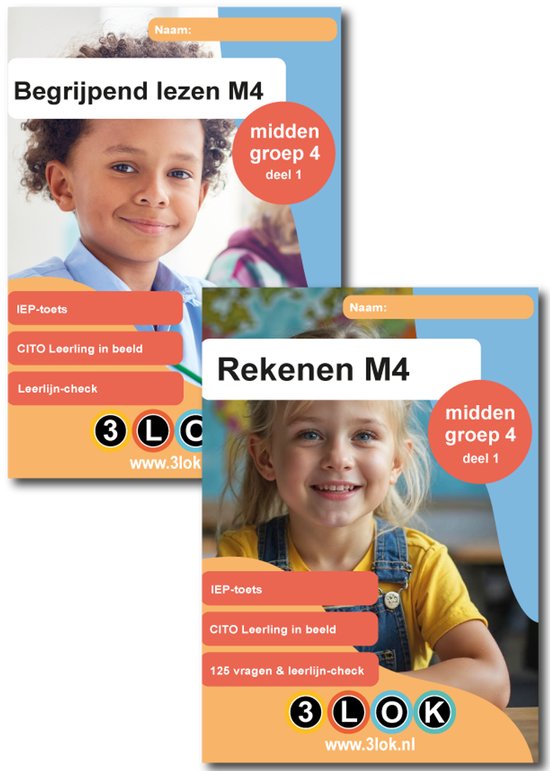 CITO Oefenboeken Voordeelset Rekenen & Begrijpend Lezen Midden Groep 4 - M4 -... | bol