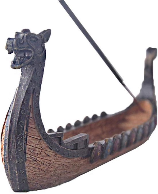 Terugstroom wierookhouder - draak boot wierook brander - Viking schepen ...