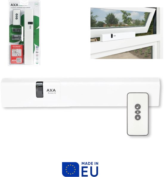 AXA Raamopener klepraam - Remote 2.0™ - Wit - met afstandsbediening - SKG** | bol