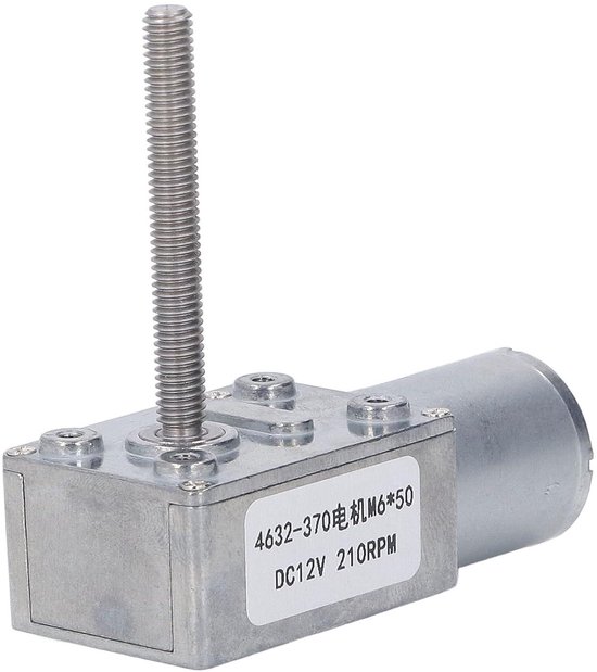 DC Motor 12V | Micro omgekeerde snelheidsreductiemotor | Raamopener ...