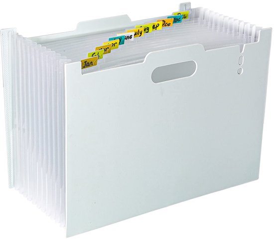 DoocliB A4 documentenmap, uitvouwbare dossiermap, uitvouwbare vakken, uitvouwbare... | bol