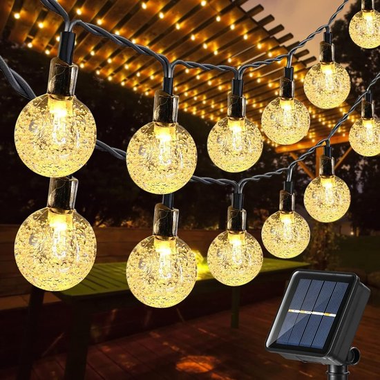 Cuhostki - 100 stuks Solar tuinverlichting - Solar lichtsnoer - LED ...