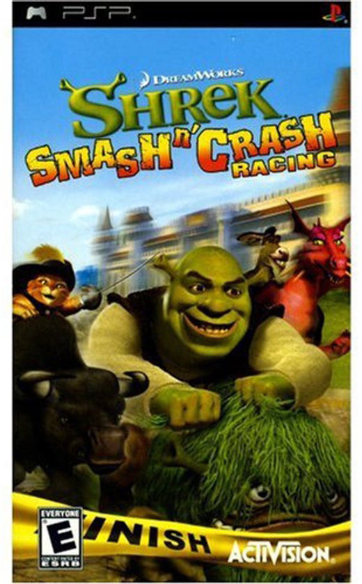 PSP Shrek Smash n' Crash Racing | bol