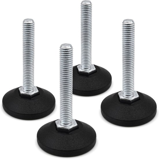 4 x afstelschroef afstelschroef Ø 38 mm met verzinkte afstelschroef M8 ...