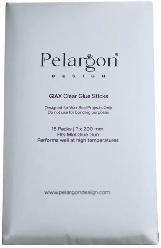 Pelargon Design Transparante Zegelwax - Doorzichtige Was - 7 mm | bol