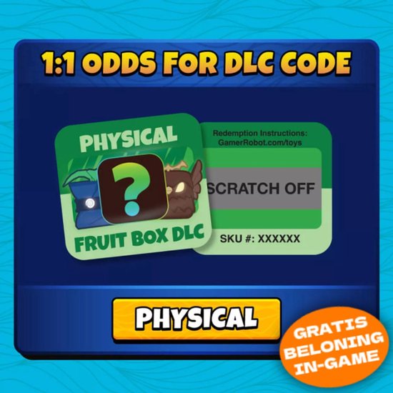 Blox Fruits T-Rex + DLC Game Code – Roblox Pluche Knuffel 12 cm | bol