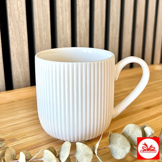 Bavary Witte Riffle koffiekopje 180ml | bol