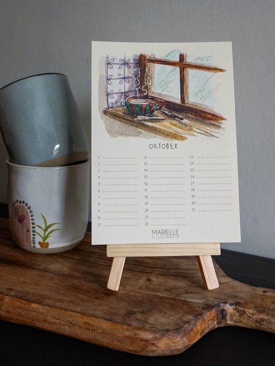 verjaardagskalender op ezel, mini | bol