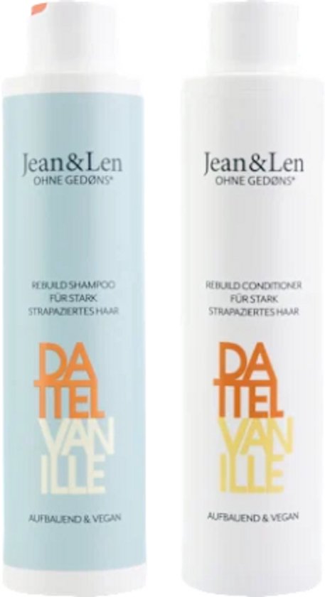 Jean & Len Repair Shampoo + Conditioner Dadel & Vanille | 2x 300ml ...