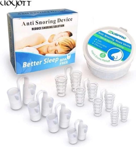 WiseGoods Anti Snurk Neus Beugel - Neusspreider voor Slaapapneu ...