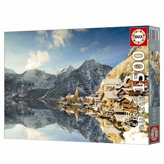 Puzzel Educa Winter in Hallstatt, Austria | bol