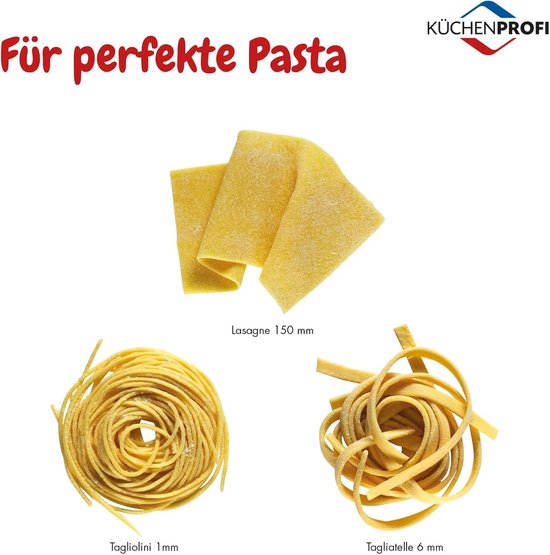 Vitale Manual Pasta Machine - Powder-Coated Stainless Steel Aluminium ...