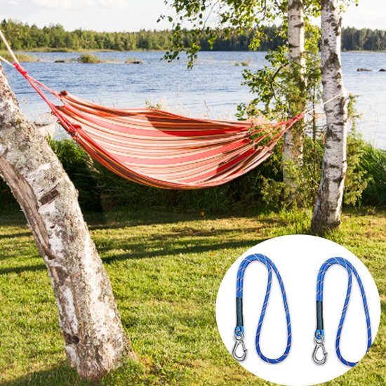 2 stuks schommelbevestiging touw - 50 cm hangmat ophangriem - boom ...