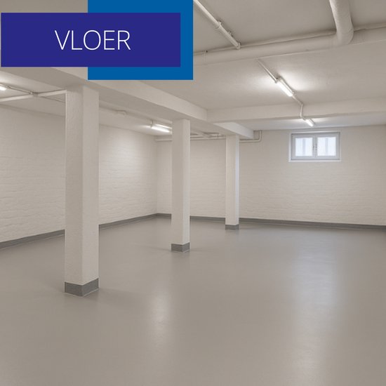 Ruwol Betonverf Standaard Wit 2,5 liter - Voor binnen en buiten - Alle ...