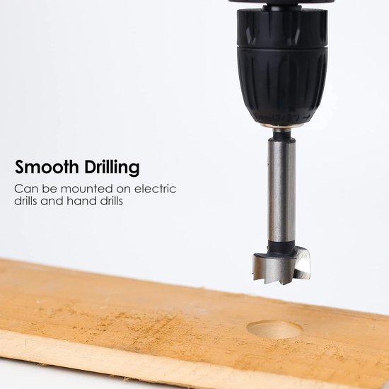 Forstnerboor 54 mm, Forstner boor voor hout, Forstner bits met ronde ...