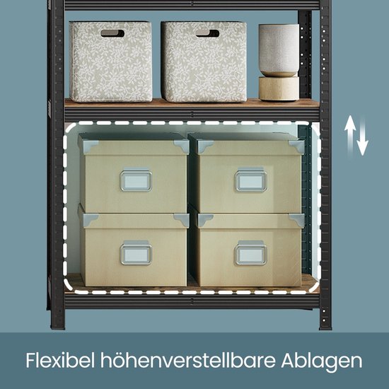 Zware plank - magazijnplank - kelderplank - stabiele stalen structuur ...