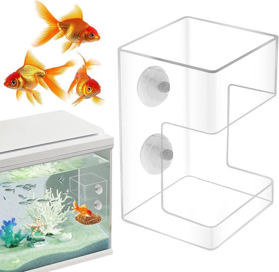 Inovra Plus - Automatische Vissen Voeder - Aquarium Kom met Zuignap ...